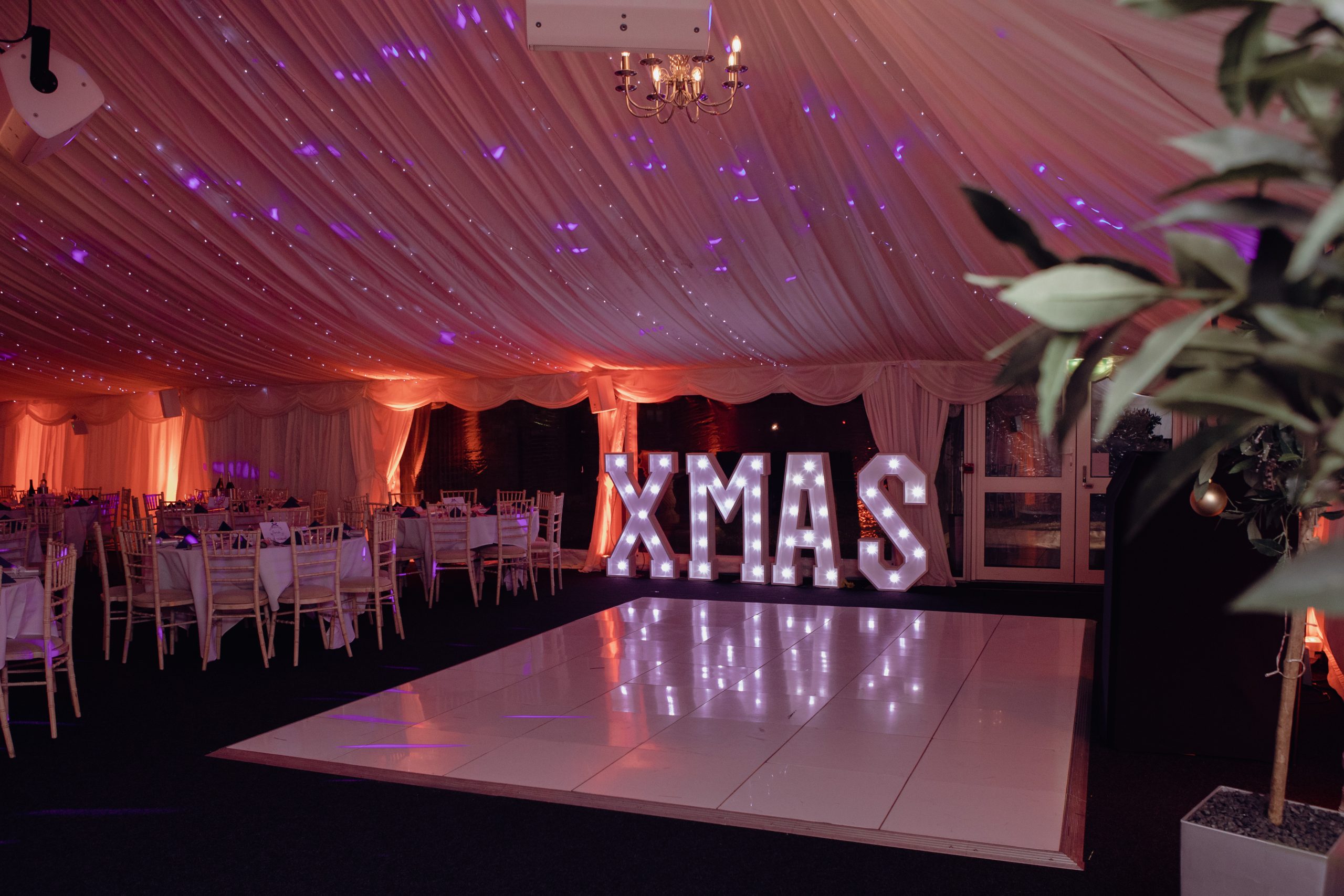 Christmas Party In Telford | Marquee & Farmhouse Venue | The Shropshire